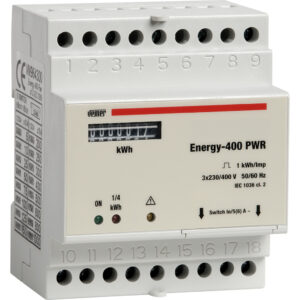 Energy Meter - 3 Phase, CT input with pulse output - DIN Mount | MARDAG