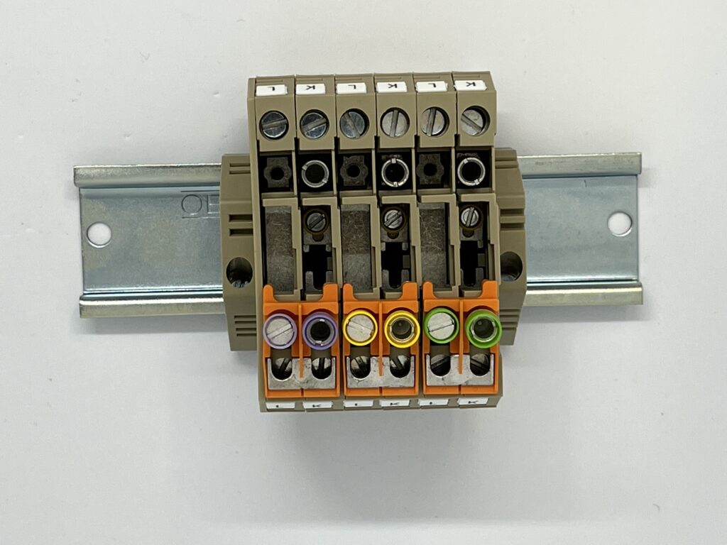 PTK Test Disconnect Terminal Block Set - 3-Phase CT only | MARDAG